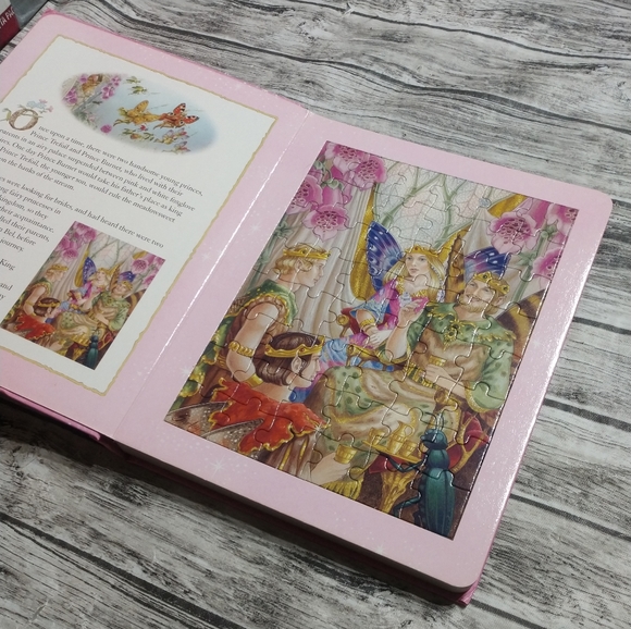 Other | Shirley Barber Spellbound Fairy Art Jigsaw Puzzle Story Book ...